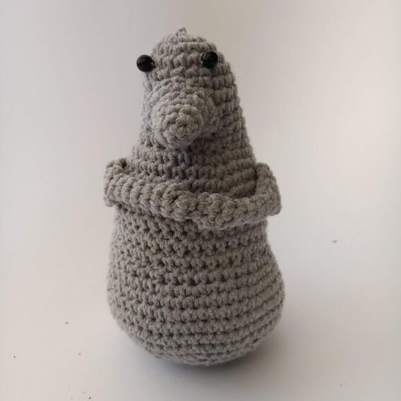 Knitted Homunculus Loxodontus Amigurumi Toy - Etsy