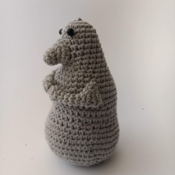 Knitted Homunculus Loxodontus Amigurumi Toy - Etsy