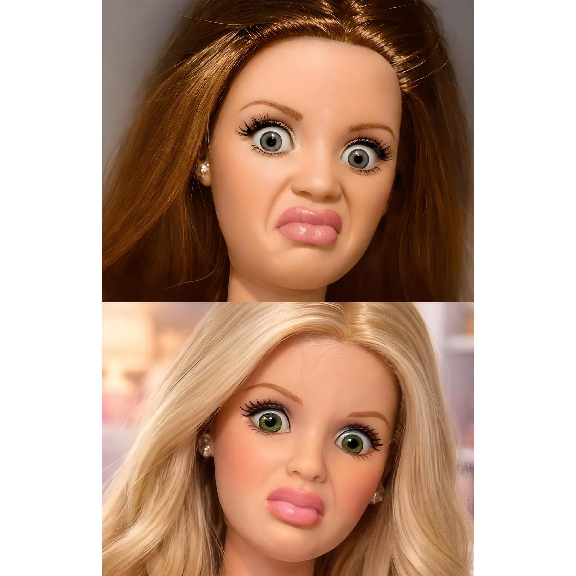 Disgusting Doll Face Meme PNG, Viral Ugly Doll Graphic (digital ...