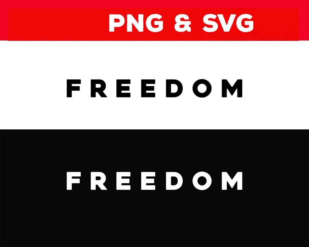 Charlie Kirk Freedom SVG & PNG Files: Patriotic Design (digital ...