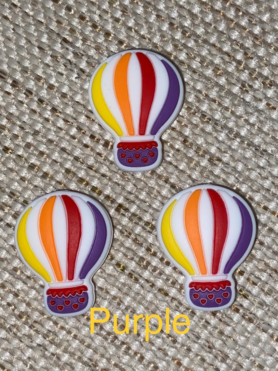 Hot Air Balloon Silicone Bead, Balloon Focal Bead, Balloon Bead, Hot ...