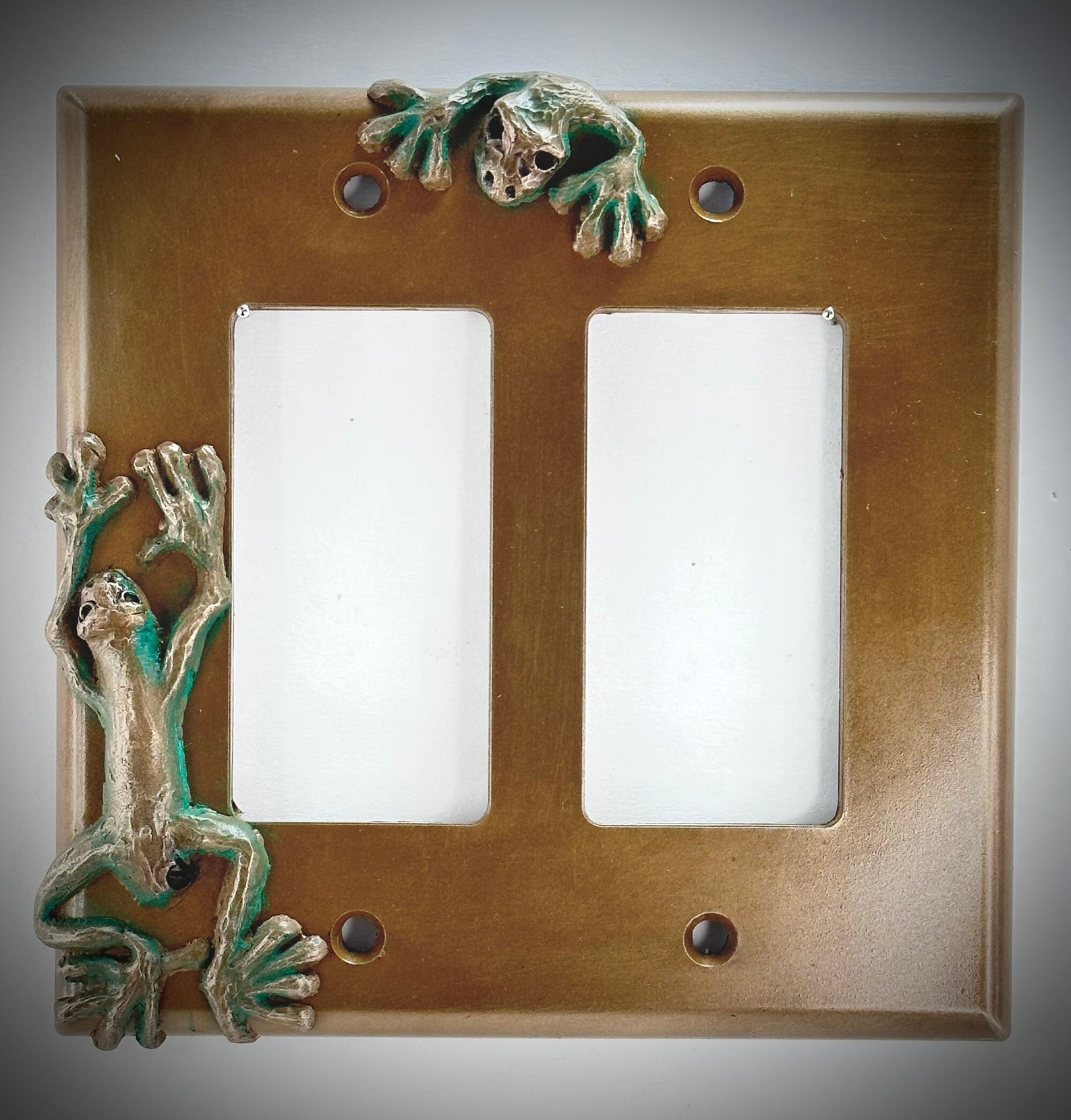 Tree Frog Double Rocker Switch Plate - Etsy