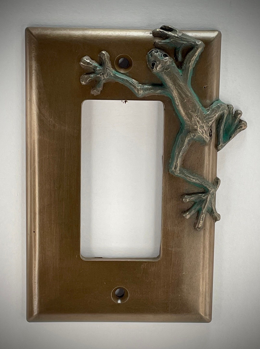 Tree Frog Switch Plate Single Rocker; Frog on Right - Etsy