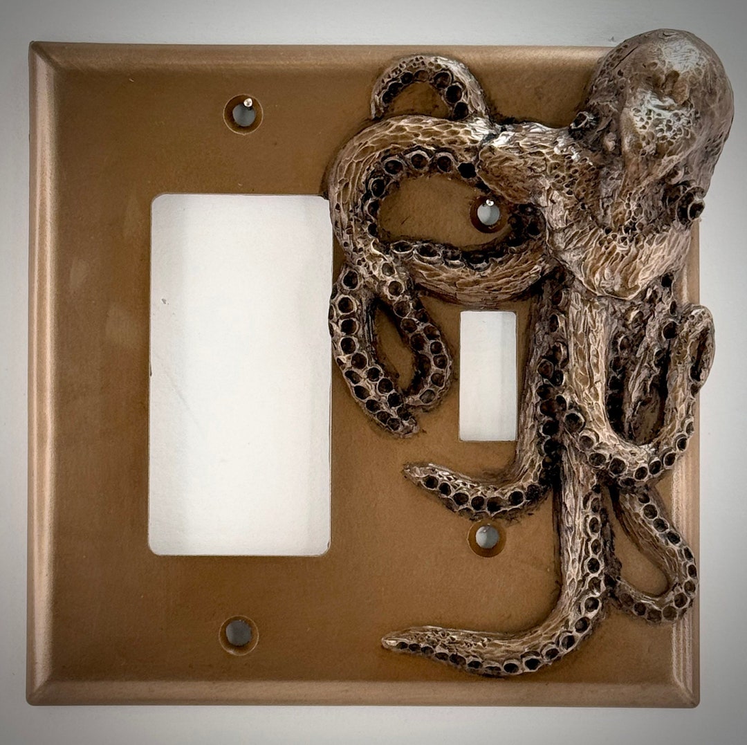 Octopus Rocker and Switch Cover - Etsy