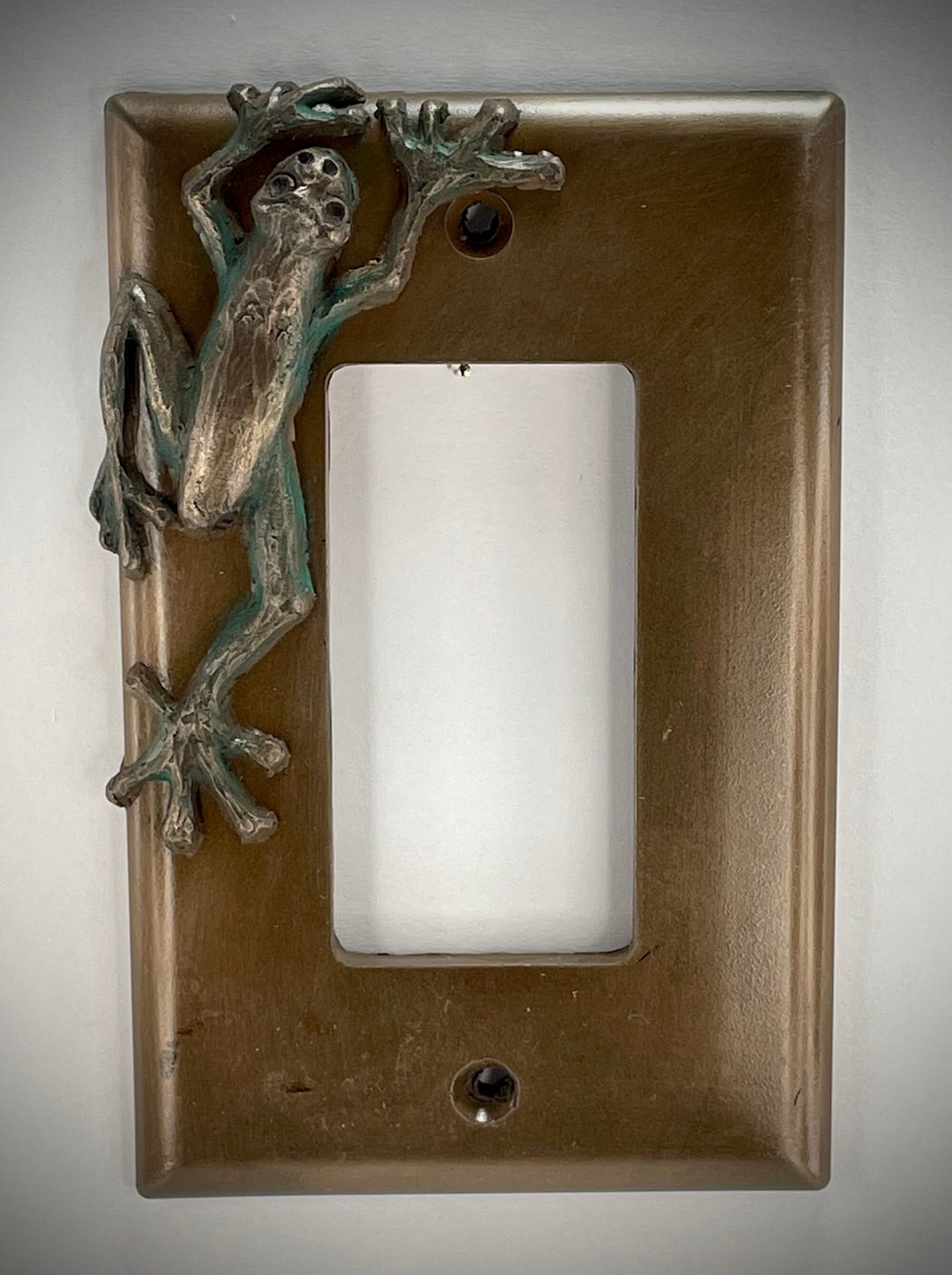 Tree Frog Switch Plate Single Rocker; Frog on Left - Etsy