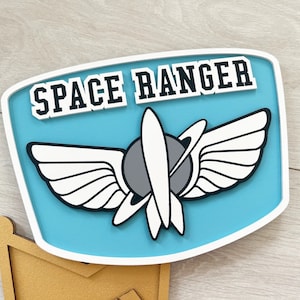 Wooden Toy Story / Buzz Lightyear Inspired Space Ranger Plaque ...