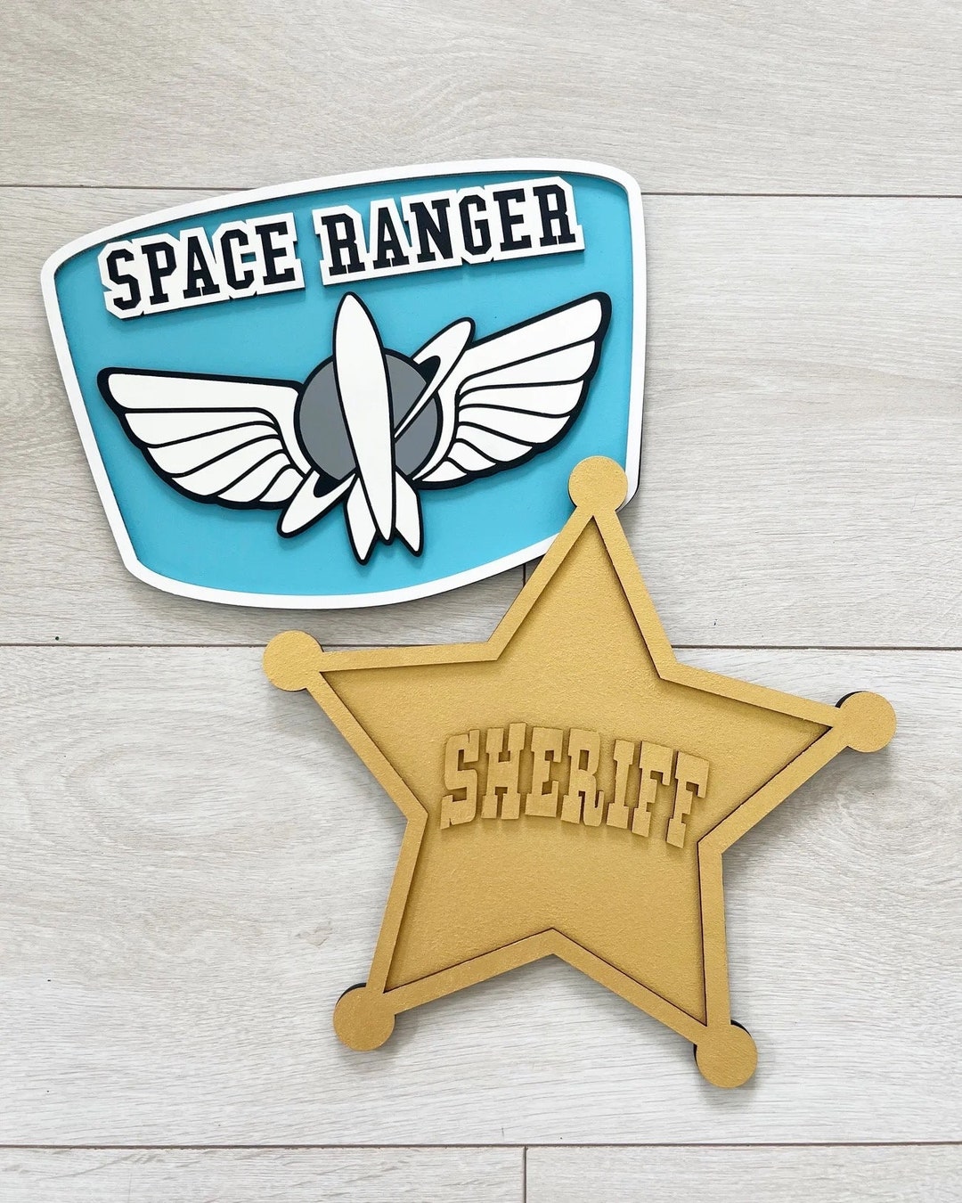 Wooden Toy Story / Buzz Lightyear Inspired Space Ranger Plaque ...