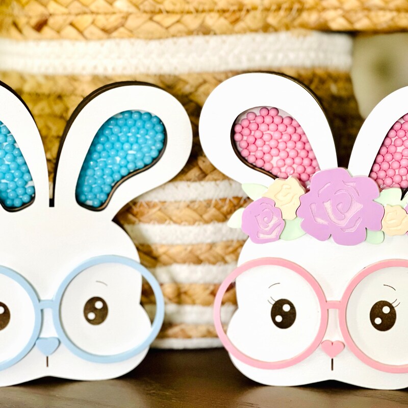 Easter Bunny With Glasses - Etsy