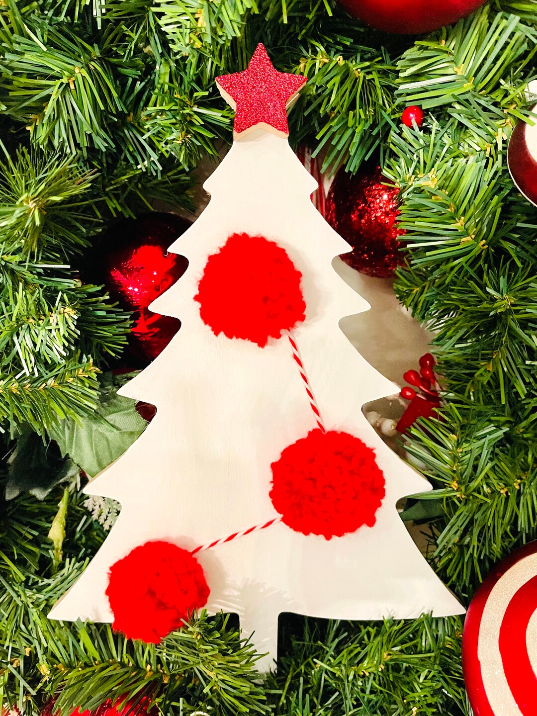 Christmas Tree Wood Art - Etsy
