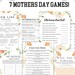 Printable Mother's Day Games Bundle, Mother's Day Quiz, Family Brunch ...