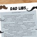Father's Day Game, Father's Day Gift, Dad Libs Activity! Cool Dad ...
