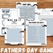 Father's Day Game Bundle | Printable Father's Day Games for Kids and ...