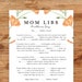 Mother's Day Mad Libs | Mad Libs | Mother Day Game | Printable Mothers ...