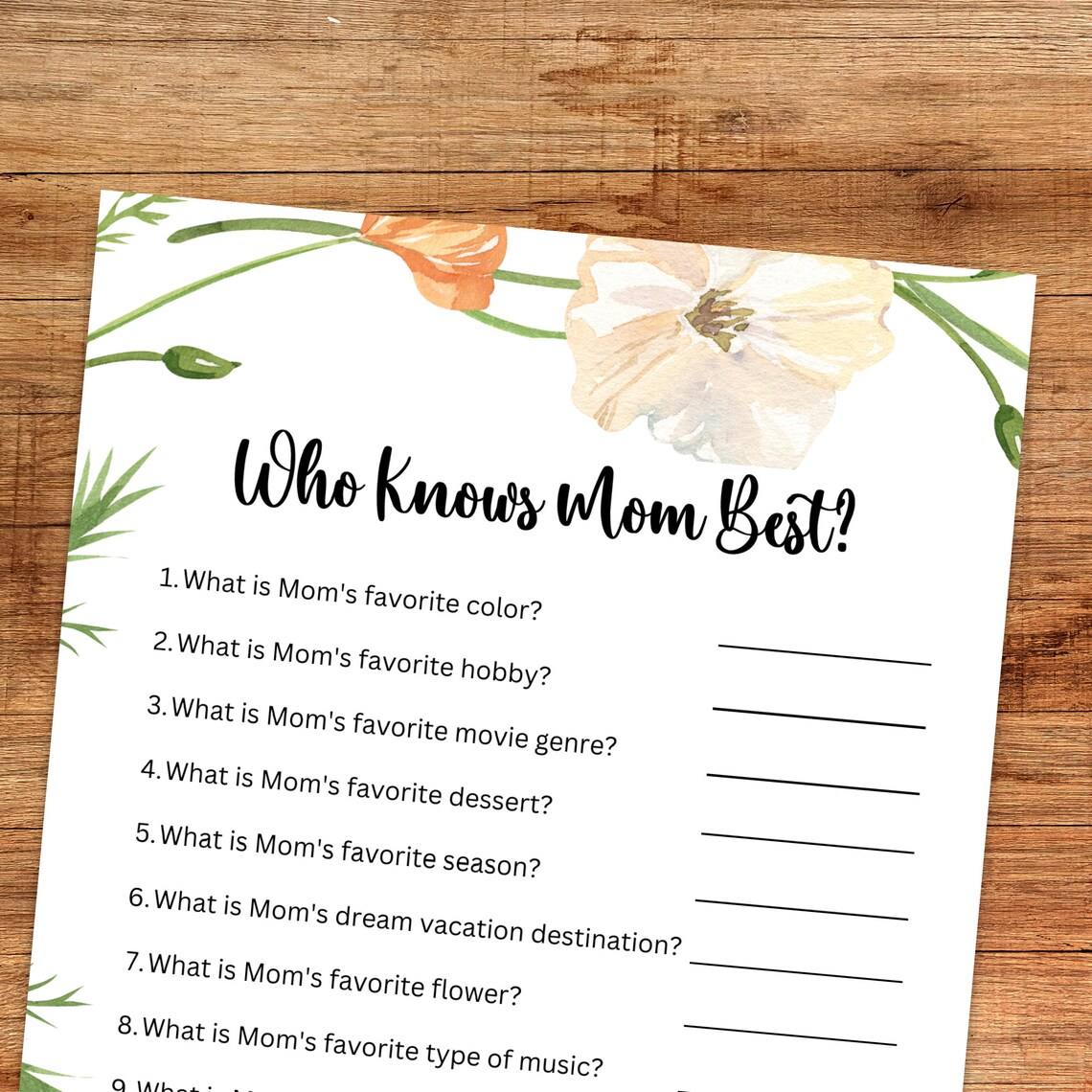 Mother's Day Trivia Quiz | True or False Game | Mother Day Trivia Game ...