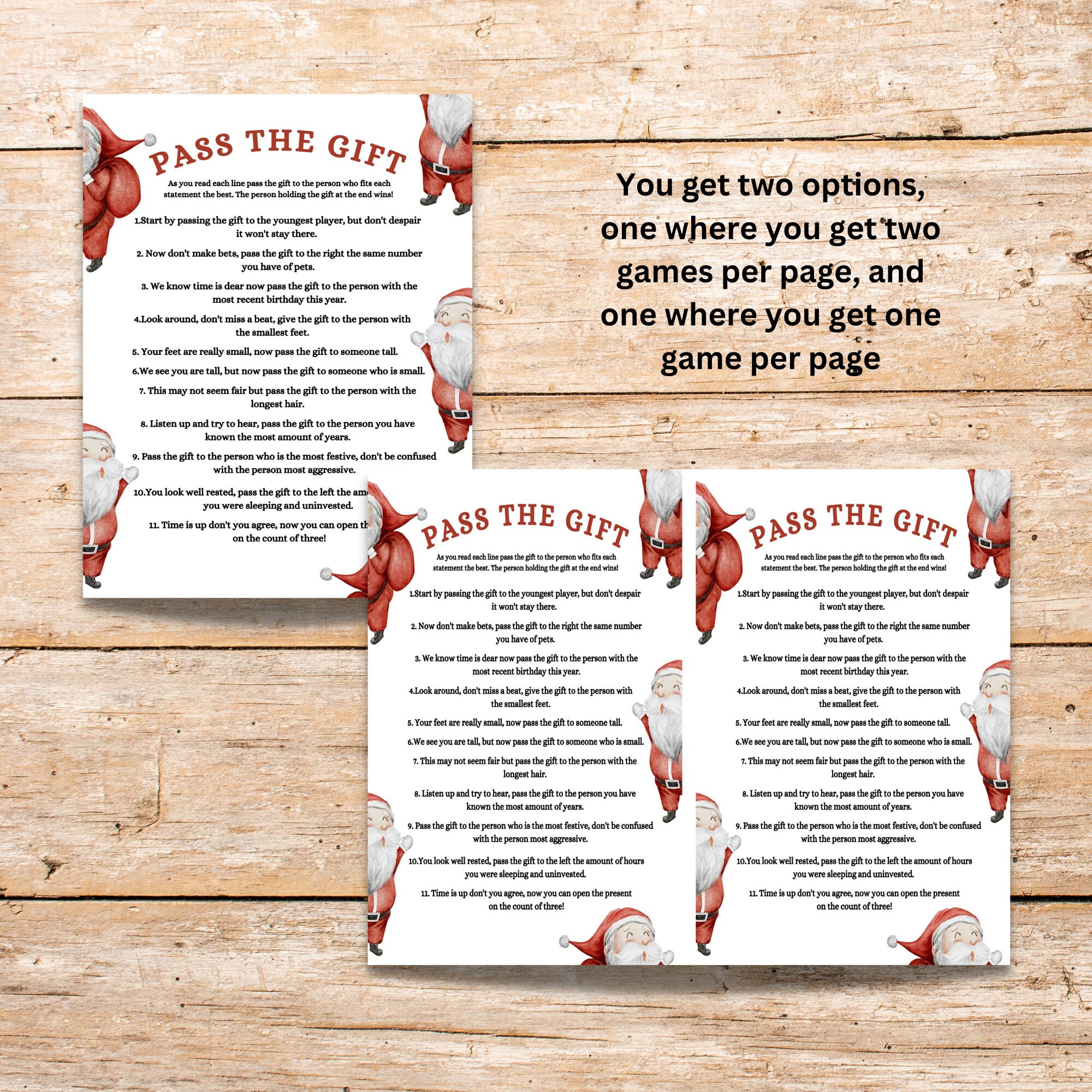 Pass the Gift Game, Pass the Present Game, Pass the Prize Game ...