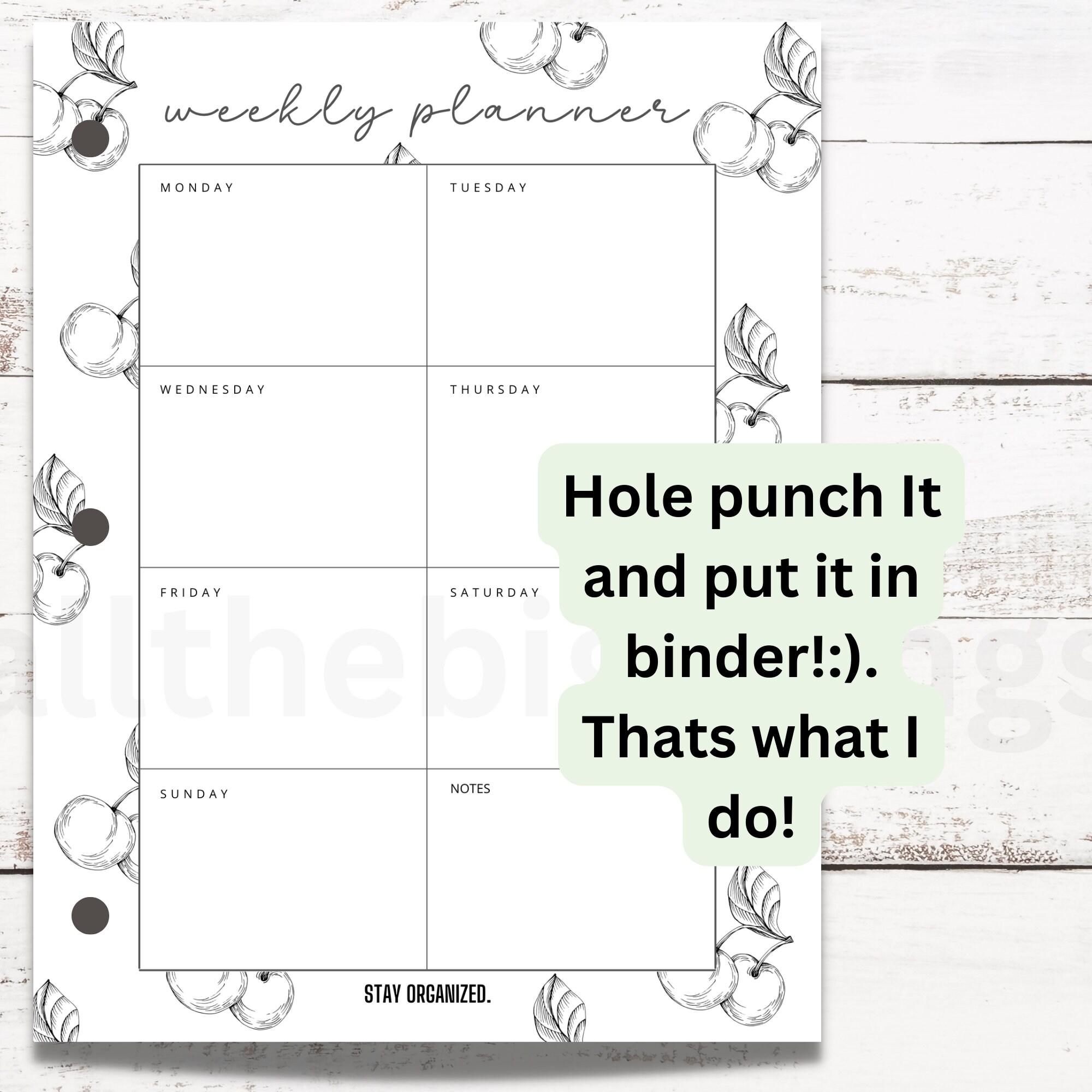 Aesthetic Weekly Planner | Pretty Weekly Planner 2023 Weekly Dated ...