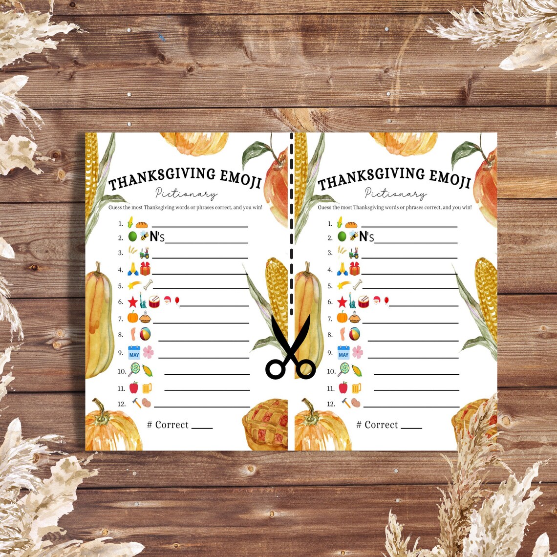 Thanksgiving Games Bundle, Printable Games, Dinner Party Games ...