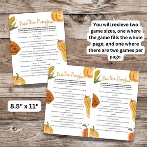 Thanksgiving Games Bundle, Printable Games, Dinner Party Games ...