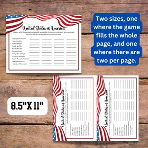 Fourth of July Themed Think Fast Game, Fourth of July Trivia Game ...
