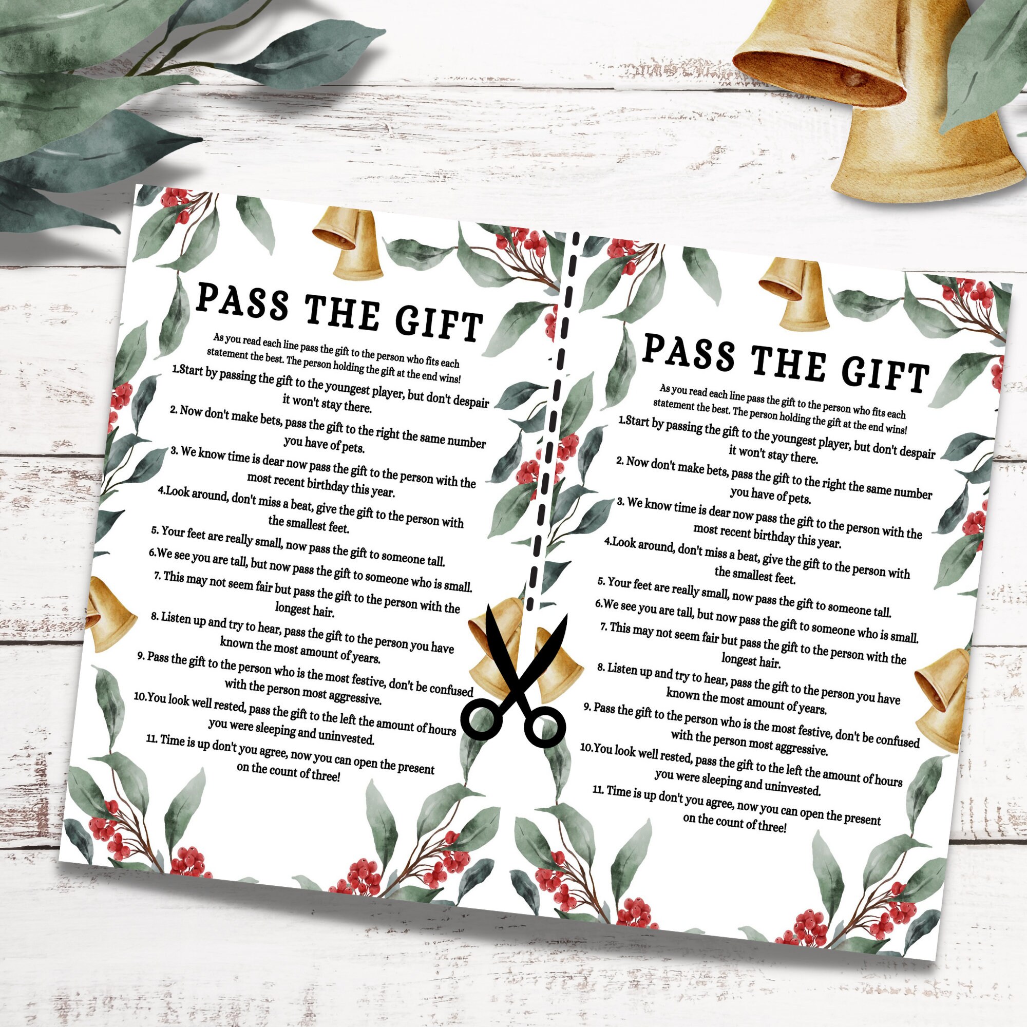 Pass the Gift Game, Pass the Present Game, Pass the Prize Game ...