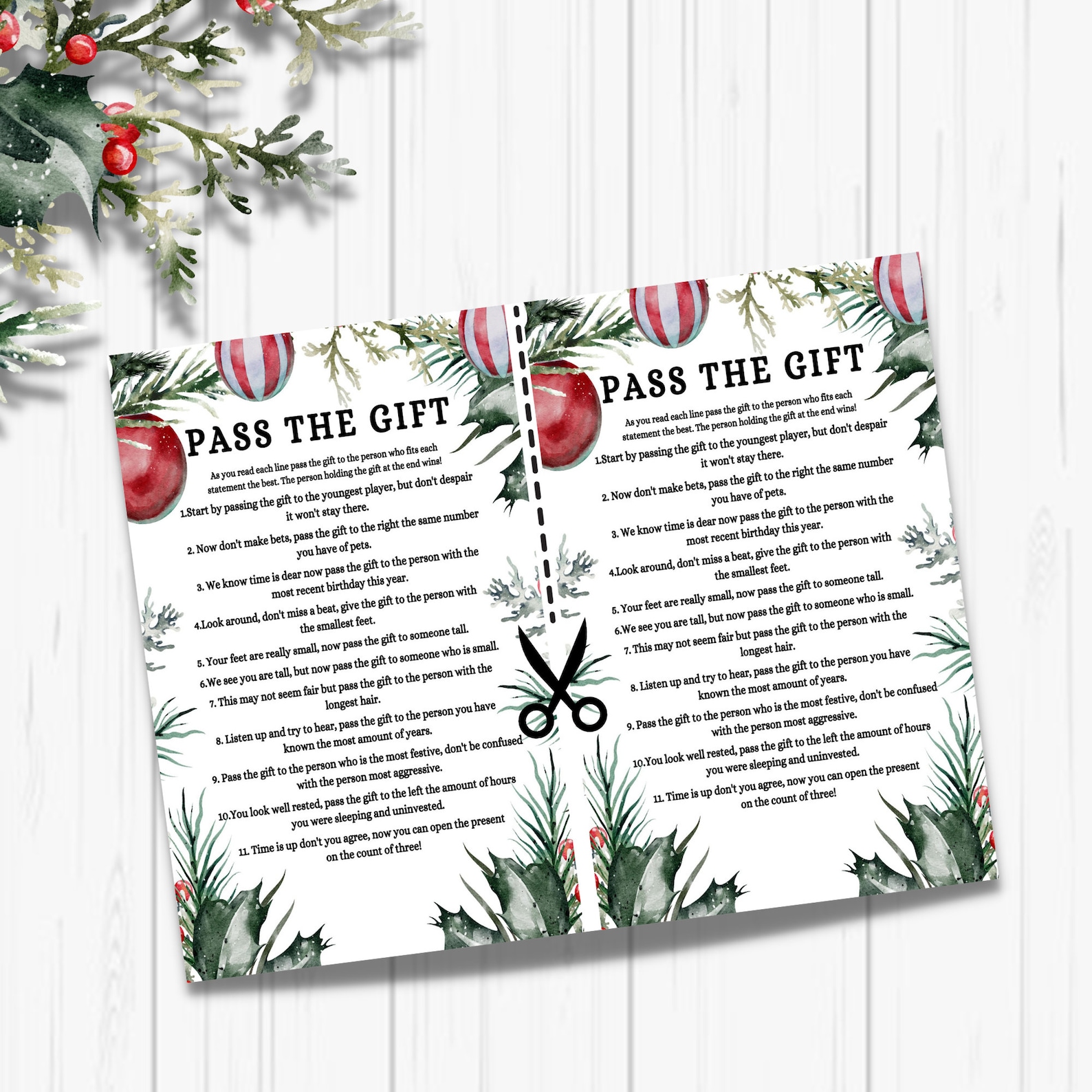 Pass the Gift Game, Pass the Present Game, Pass the Prize Game ...