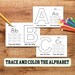 Instant Download Alphabet Worksheets, Printable, Tracing, Coloring ...