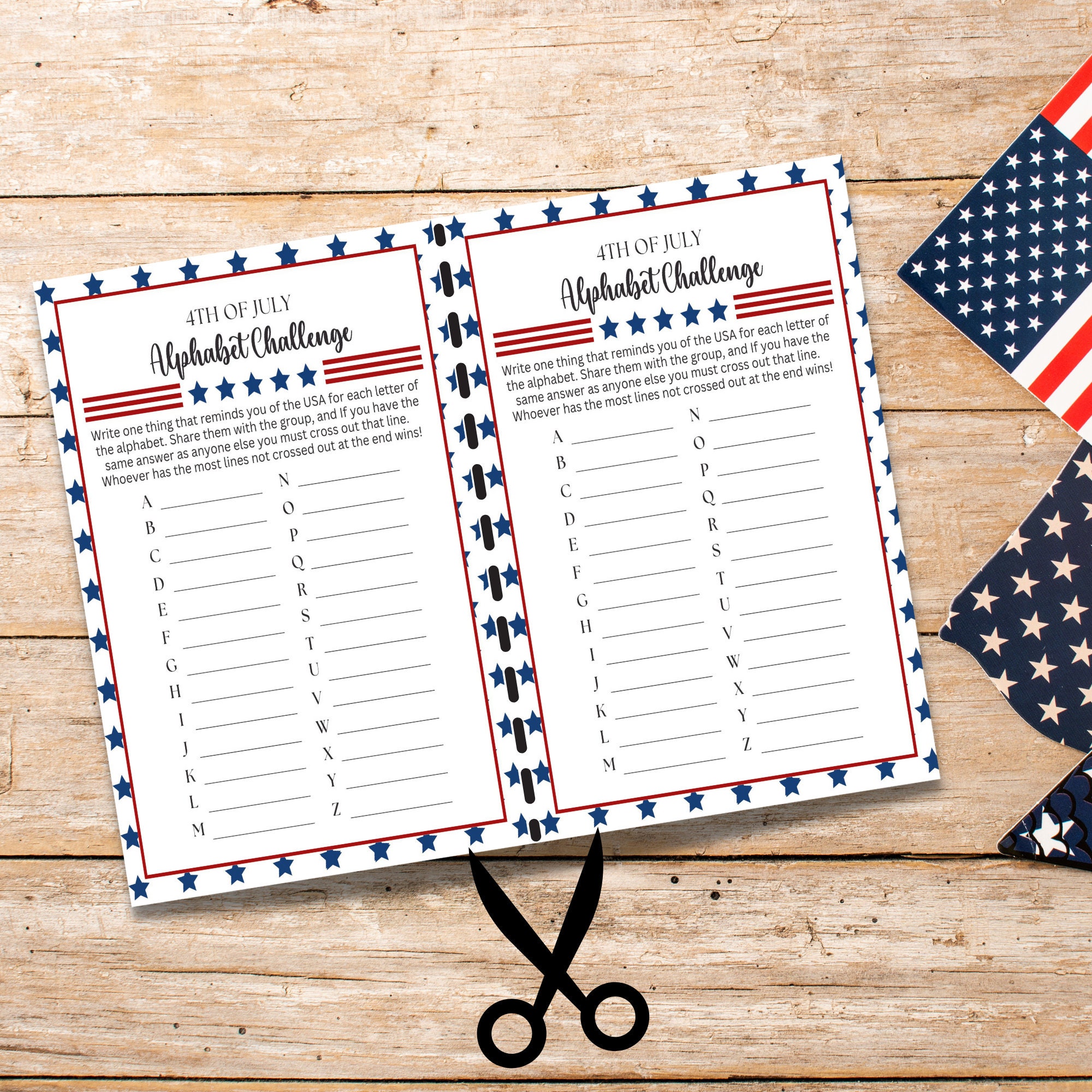 4th of July Games, 4th of July Game Bundle, Patriotic Games, 6 American ...