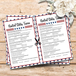 Fourth of July Trivia Game | United States History Trivia | 4th of July ...