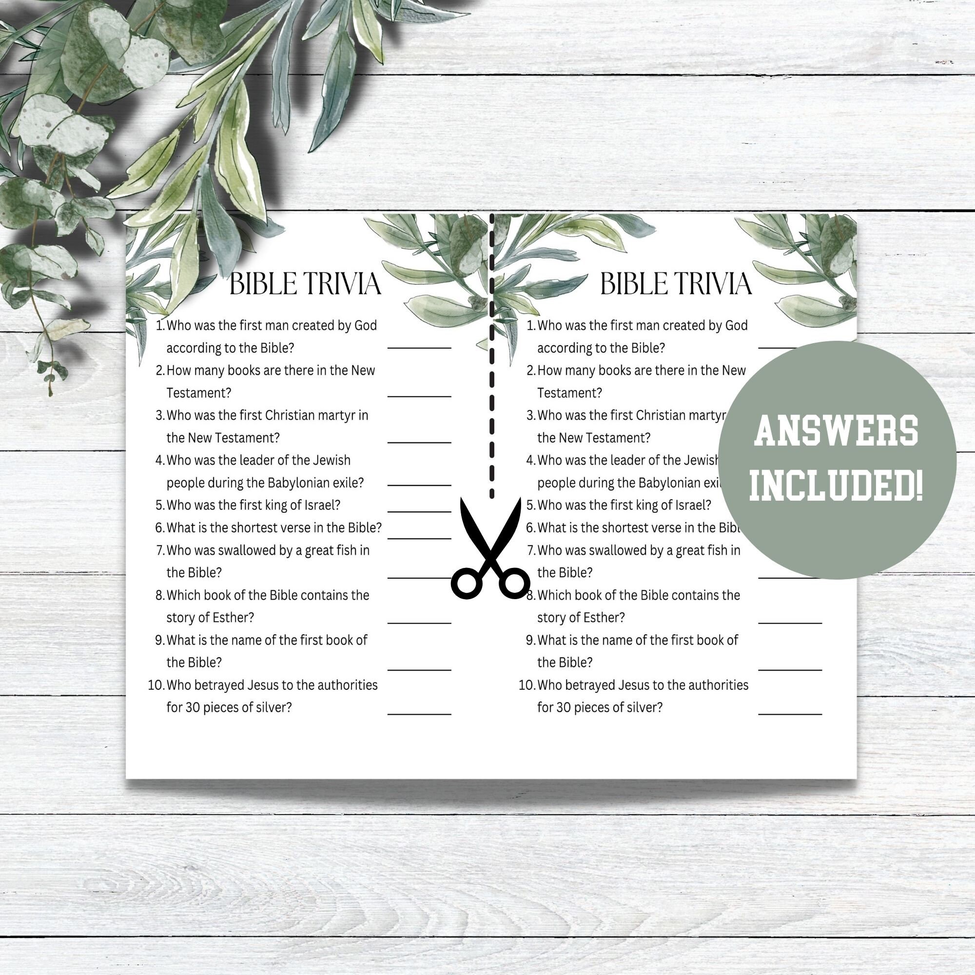 4 Bible Games| Bible Trivia | Bible Trivia Game | Bible Games ...