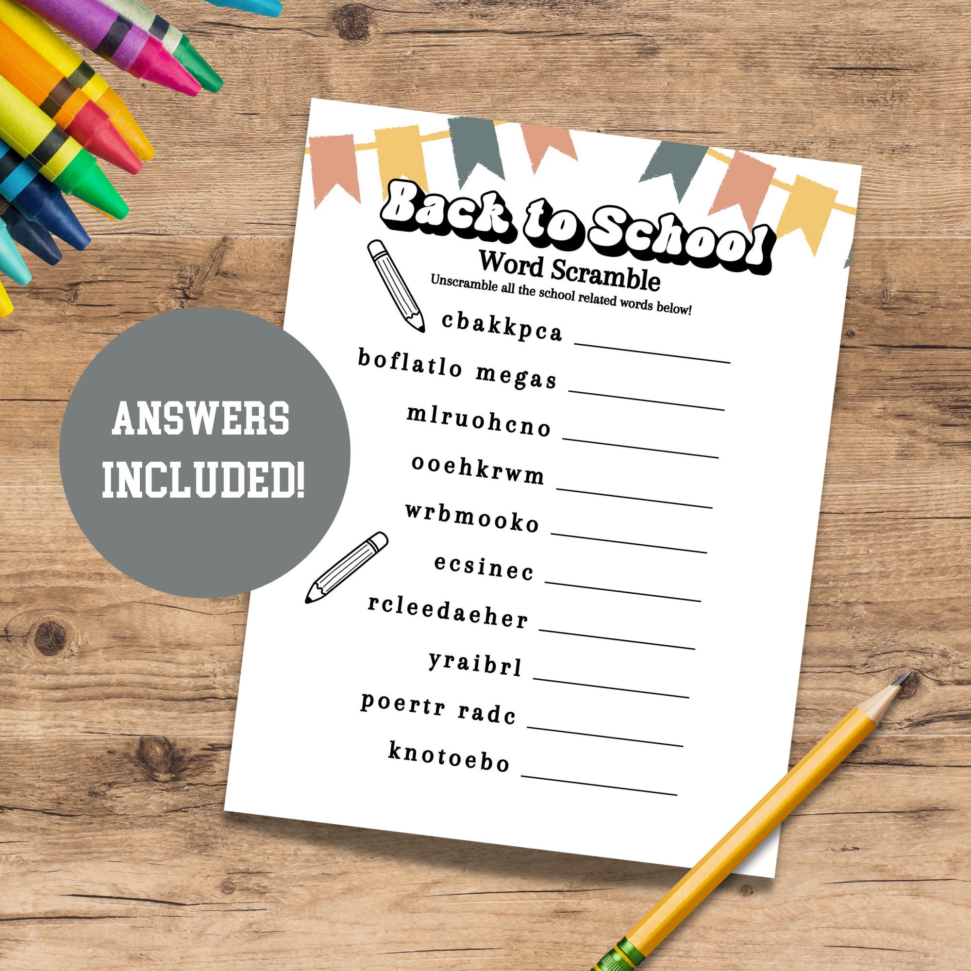 School Games, Back to School Games, Classroom Games, School Game, Back ...