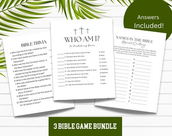 New Testament Bible Trivia Cards Bible Trivia Questions - Etsy