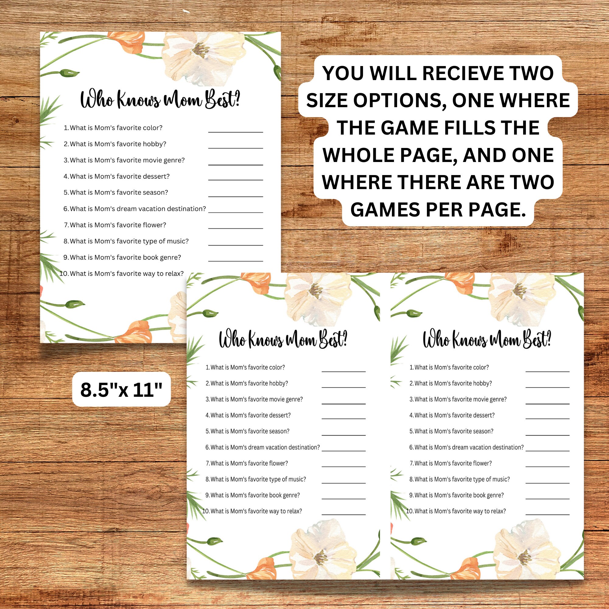 Mother's Day Trivia Quiz | True or False Game | Mother Day Trivia Game ...