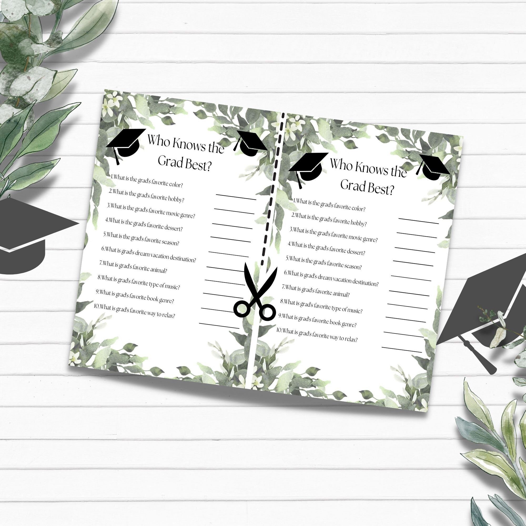 Graduation Games Bundle, Graduation Games Printable, Graduation Party ...