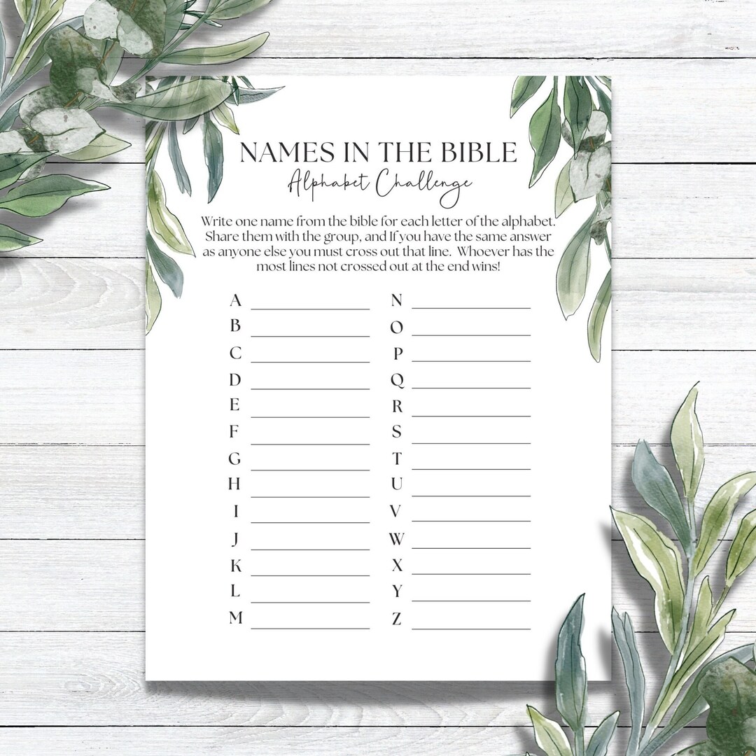 Bible Party Game | Bible Games for Kids & Adults | Fun Church Party ...