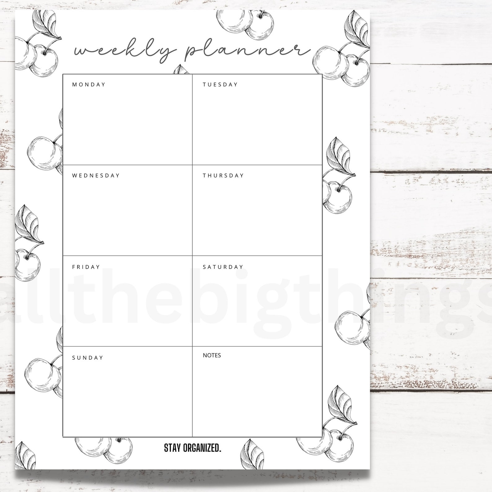 Aesthetic Weekly Planner | Pretty Weekly Planner 2023 Weekly Dated ...