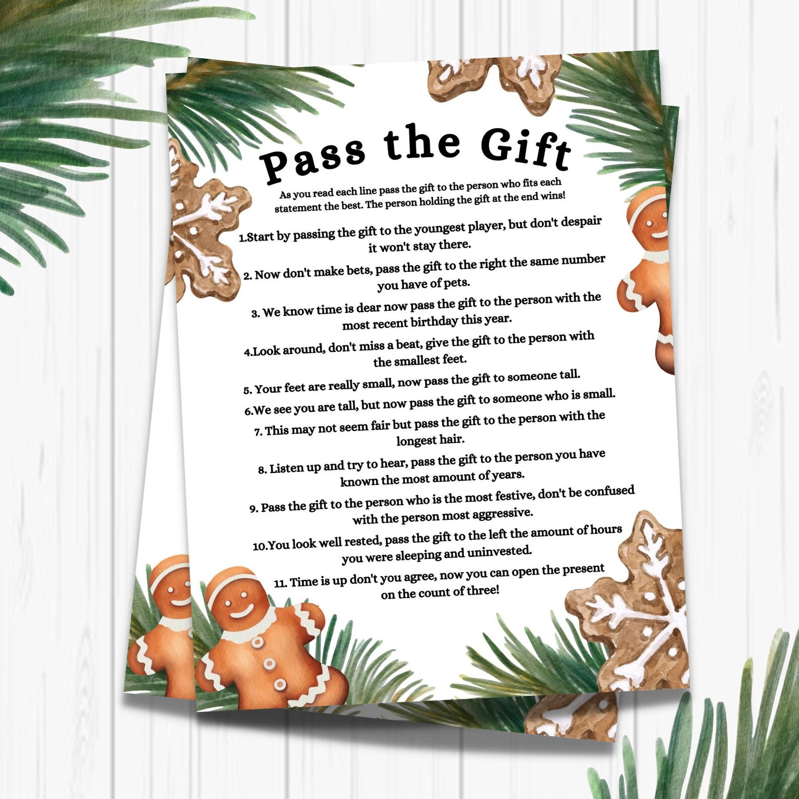 Pass the Gift Game, Pass the Present Game, Pass the Prize Game ...