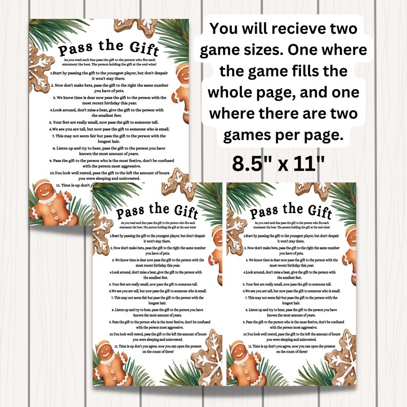 Pass the Gift Game, Pass the Present Game, Pass the Prize Game ...