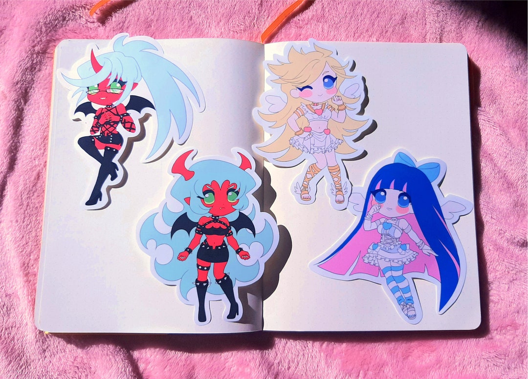Panty and Stocking Stickers - Etsy
