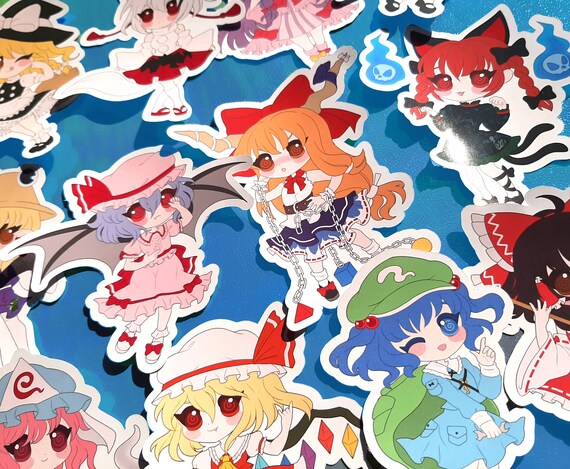 Touhou Project Stickers | Etsy