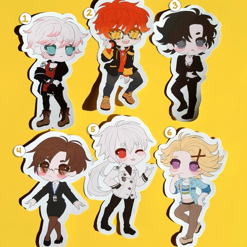 RFA Mystic Messenger Sticker Pack Mystic Messenger Stickers - Etsy