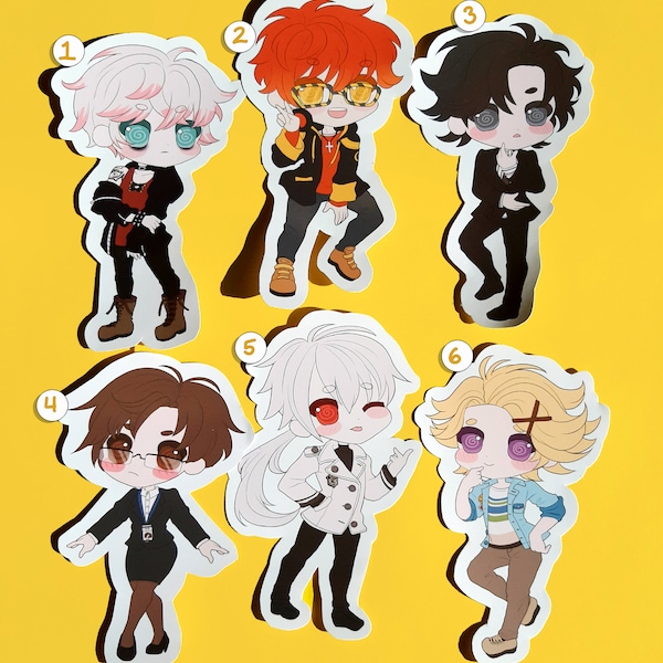 Mystic Messenger Stickers - Etsy