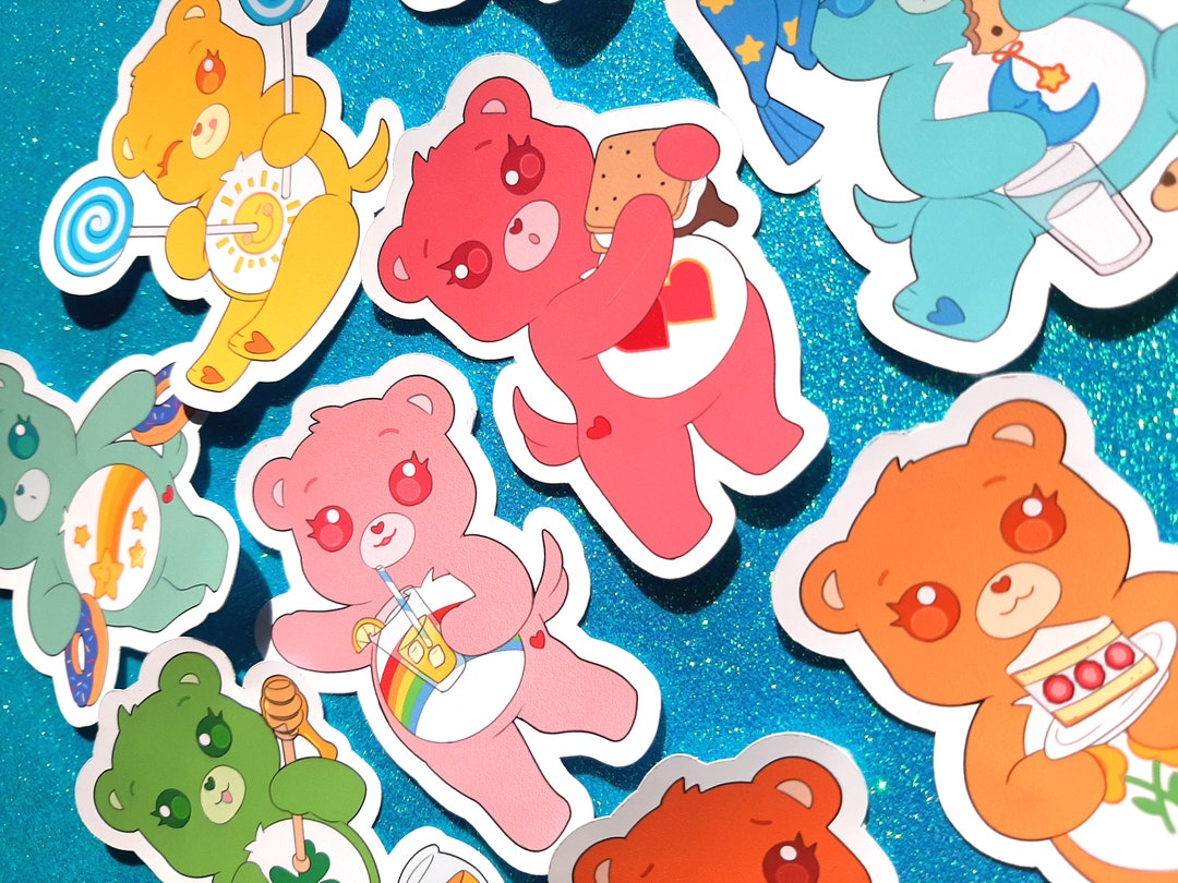 Care Bear Stickers - Etsy