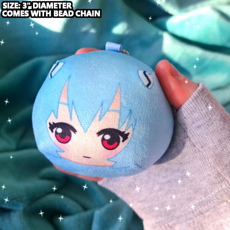 Rei Ayanami Plush - Etsy