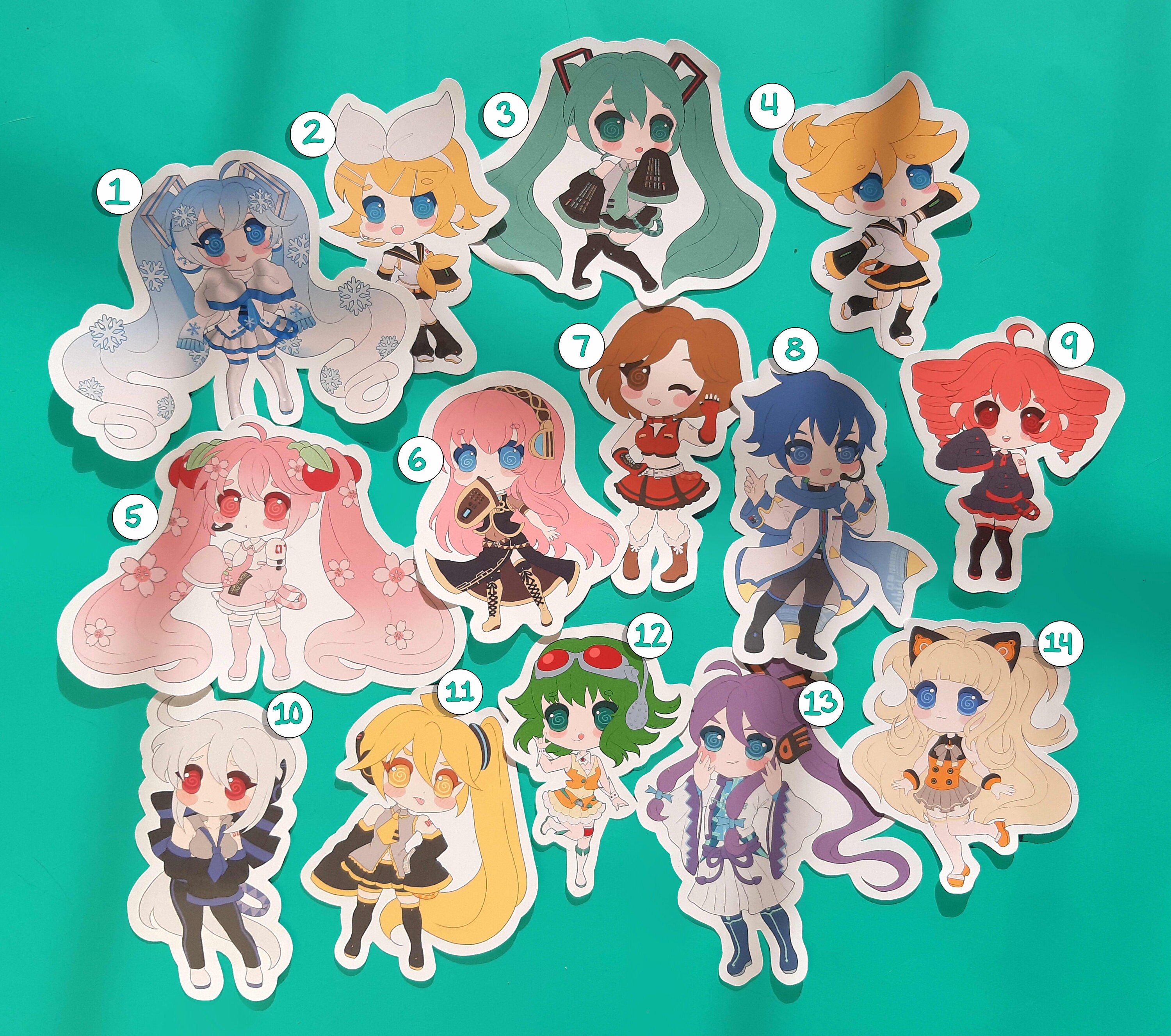 VOCALOID Stickers | Etsy