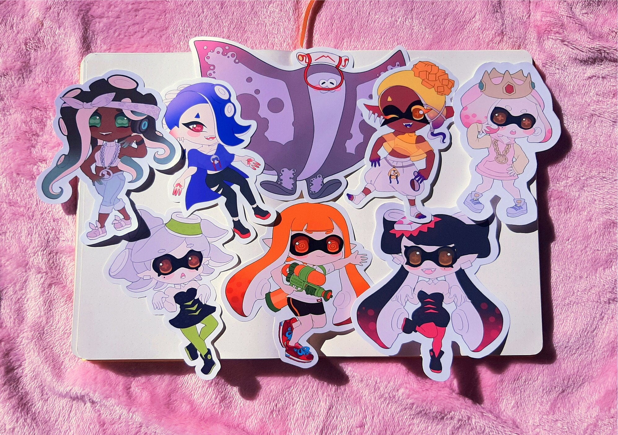 Splatoon Stickers - Etsy