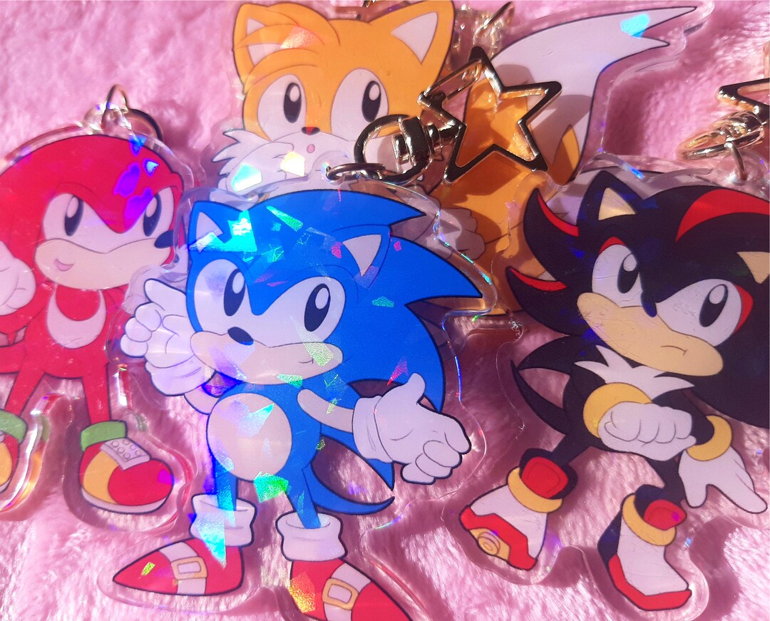 Sonic Holographic Acrylic Keychains (SERIES 1) - Etsy