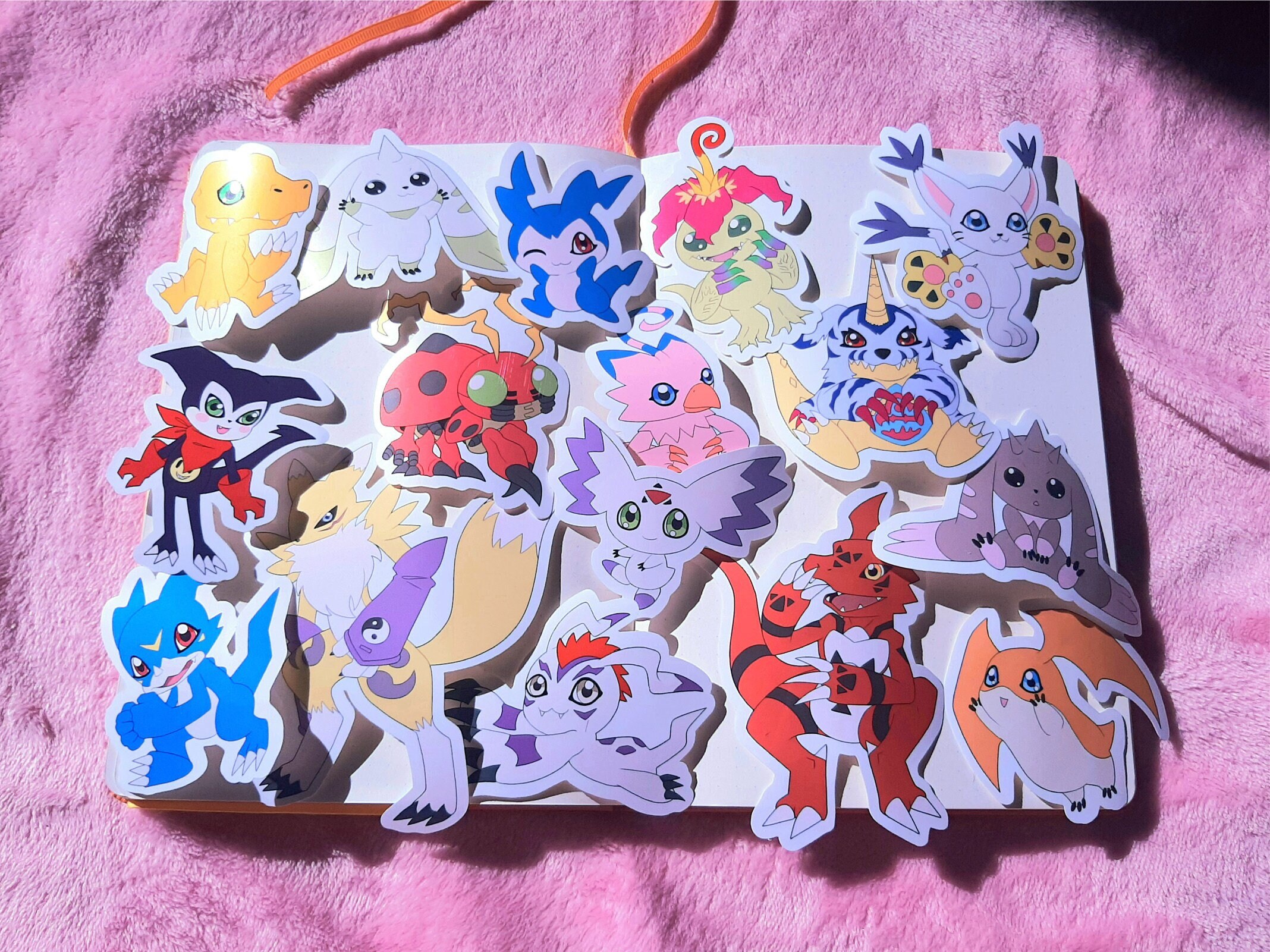 Digimon Stickers - Etsy