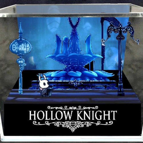 Hollow Knight Cube Diorama 3D Videogame Gift for Gamer - Etsy