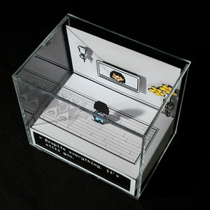 Undertale Despite Everything Cube Diorama - 3D Videogame - Gift for ...