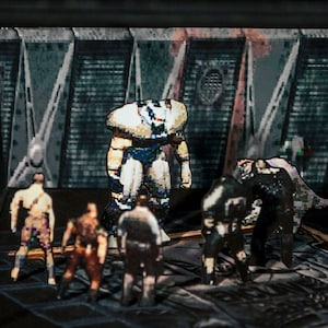 Fallout 2 Cube Diorama - 3D Videogame - Gift for Gamer - Shadow Box ...